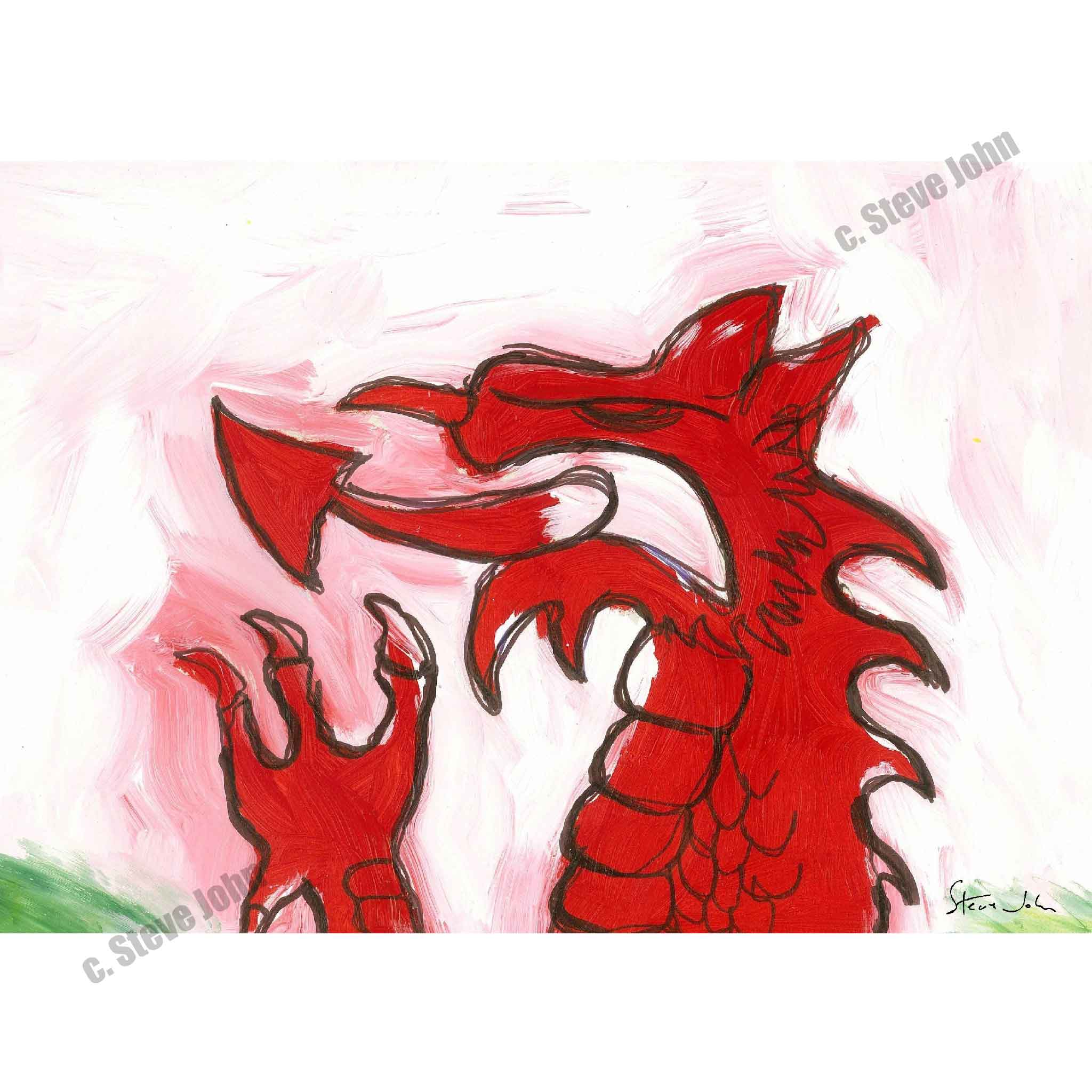 Welsh Themed cards – Steve John Art